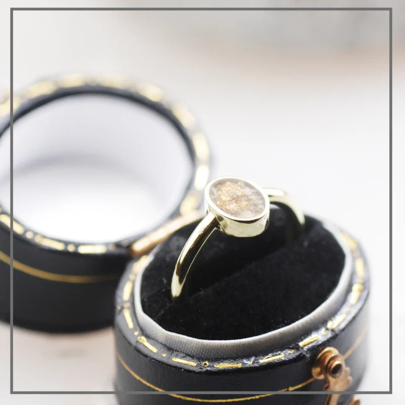 Asring Lauren Oval Gold– Bij Mij Assieraden