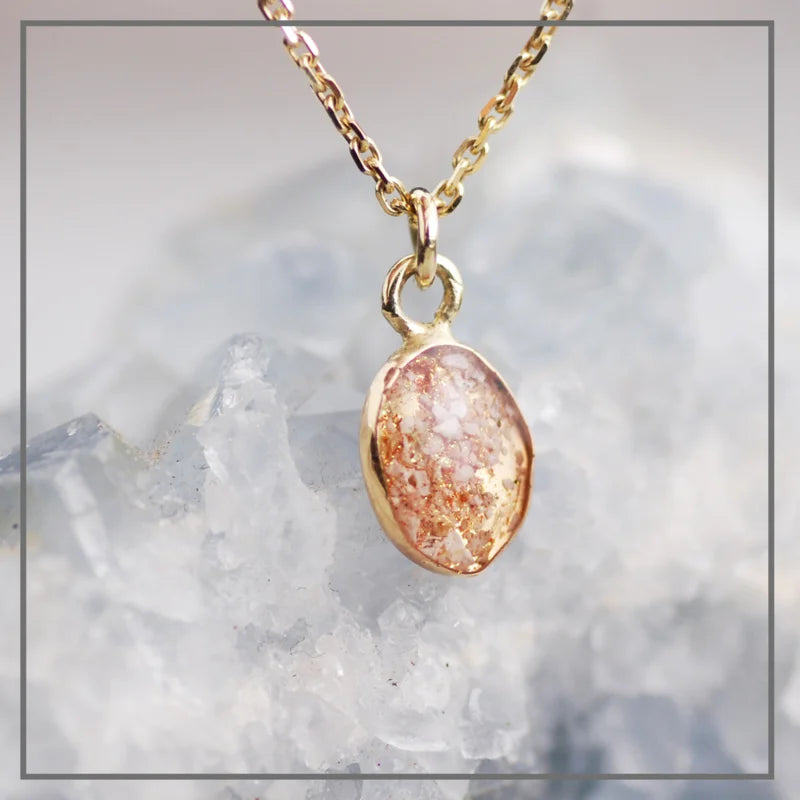 Asketting Oval Celeste Goud– Bij Mij Assieraden